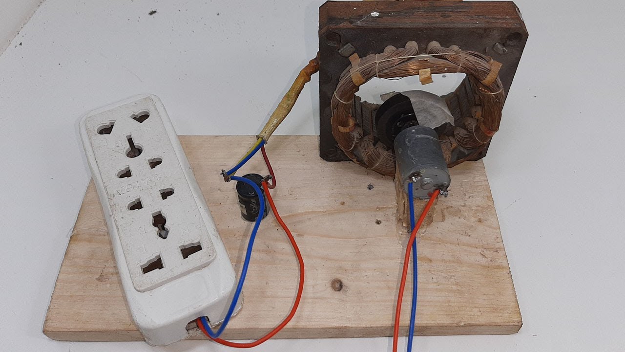 free energy generator homemade 220v - YouTube