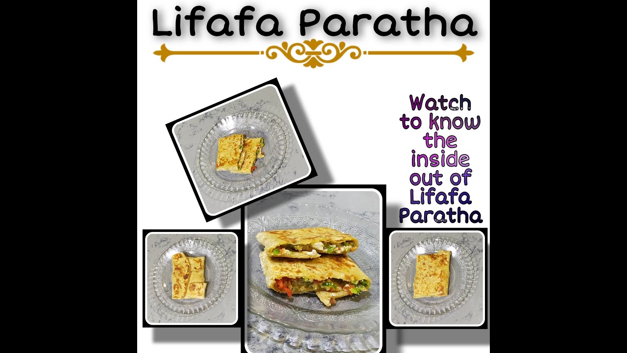 Paneer Paratha {Lifafa Style} || Easy To Make Recipe || Available in ...