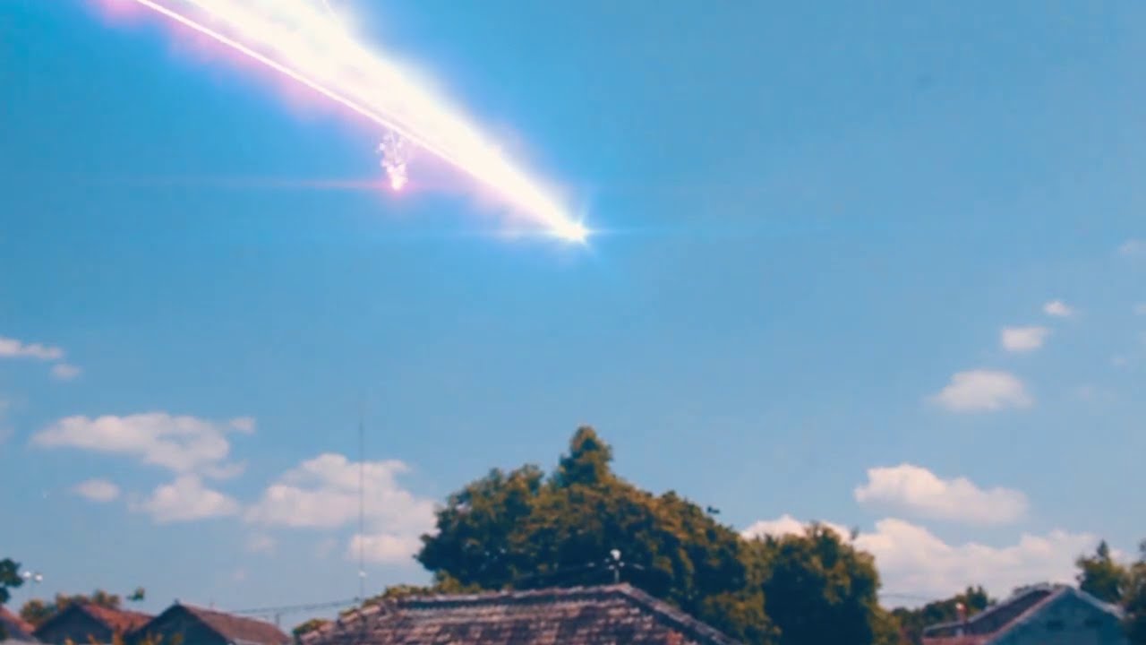 efek meteor / komet 君の名は (kimi no nawa) di real life || AFTEREFFECT ...