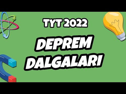 TYT Fizik - Deprem Dalgaları | TYT Fizik 2022 #hedefekoş