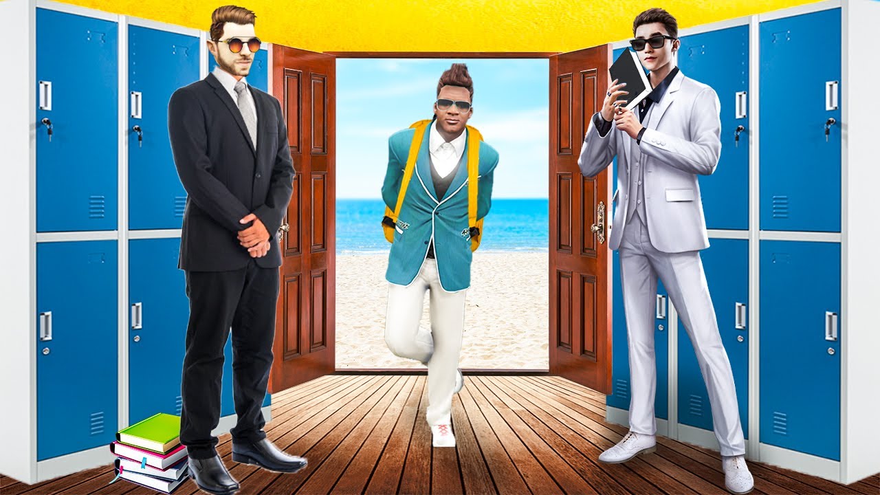 Joining Free Fire School In GTA 5 - YouTube