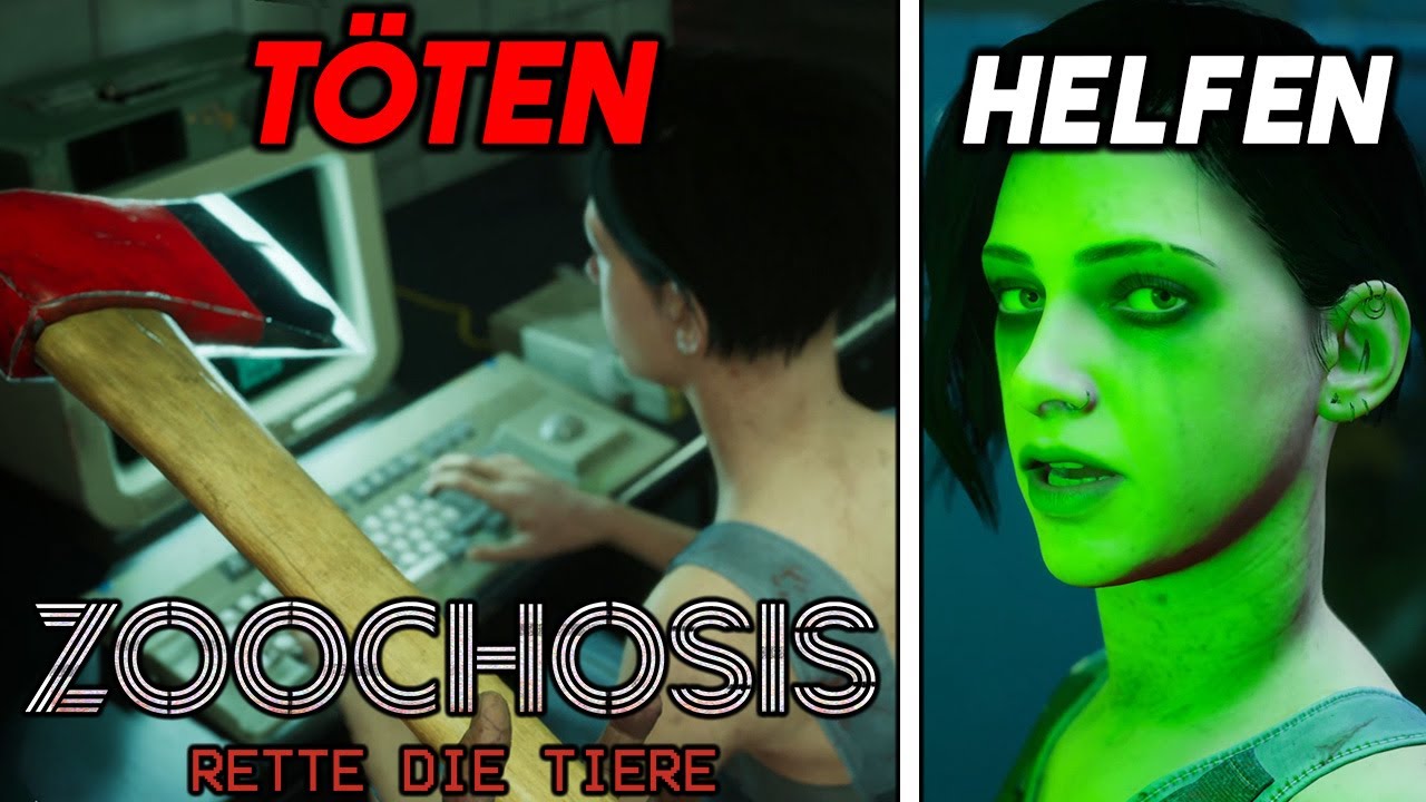 SARAH RETTEN ODER TÖTEN - ZOOCHOSIS [SARAH ENDINGS] - YouTube