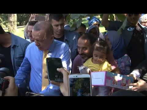 Vatandaştan Cumhurbaşkanı Erdoğan'a Büyük Sevgi Seli