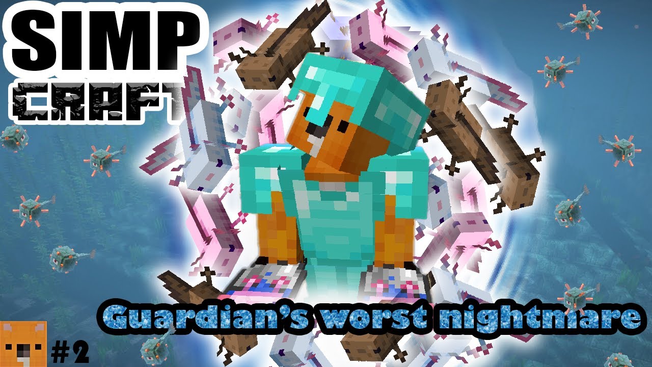 I AM THE AXLOTL KING [] Simpcraft [] Minecraft Survival Let's Play ...
