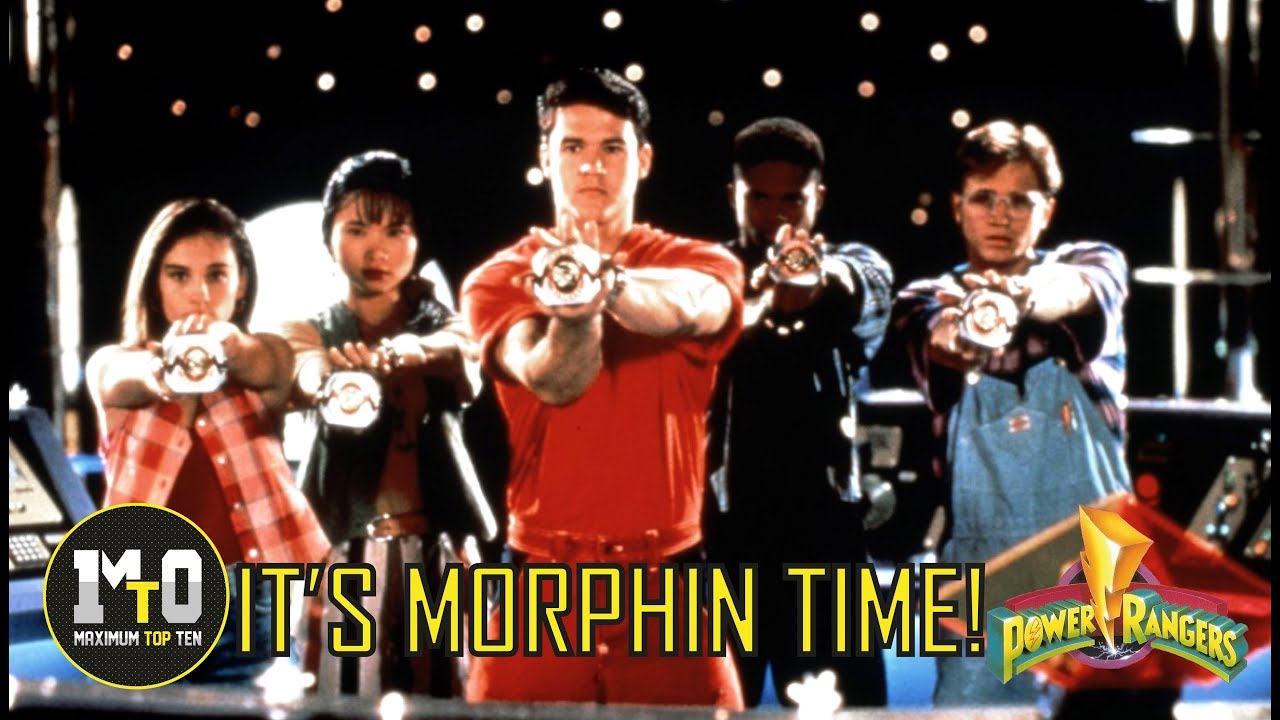 TOP 10 POWER RANGERS MORPHING SEQUENCES - YouTube