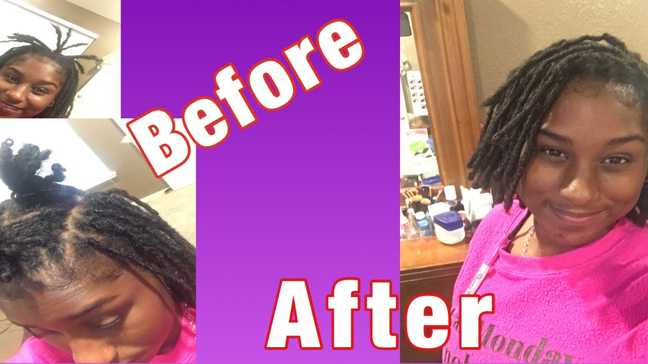 DIY Permanent Loc Extensions/ Bob Length/ Baby Locs Update - YouTube