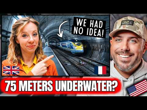 Americans Experience the Channel Tunnel for the FIRST TIME!