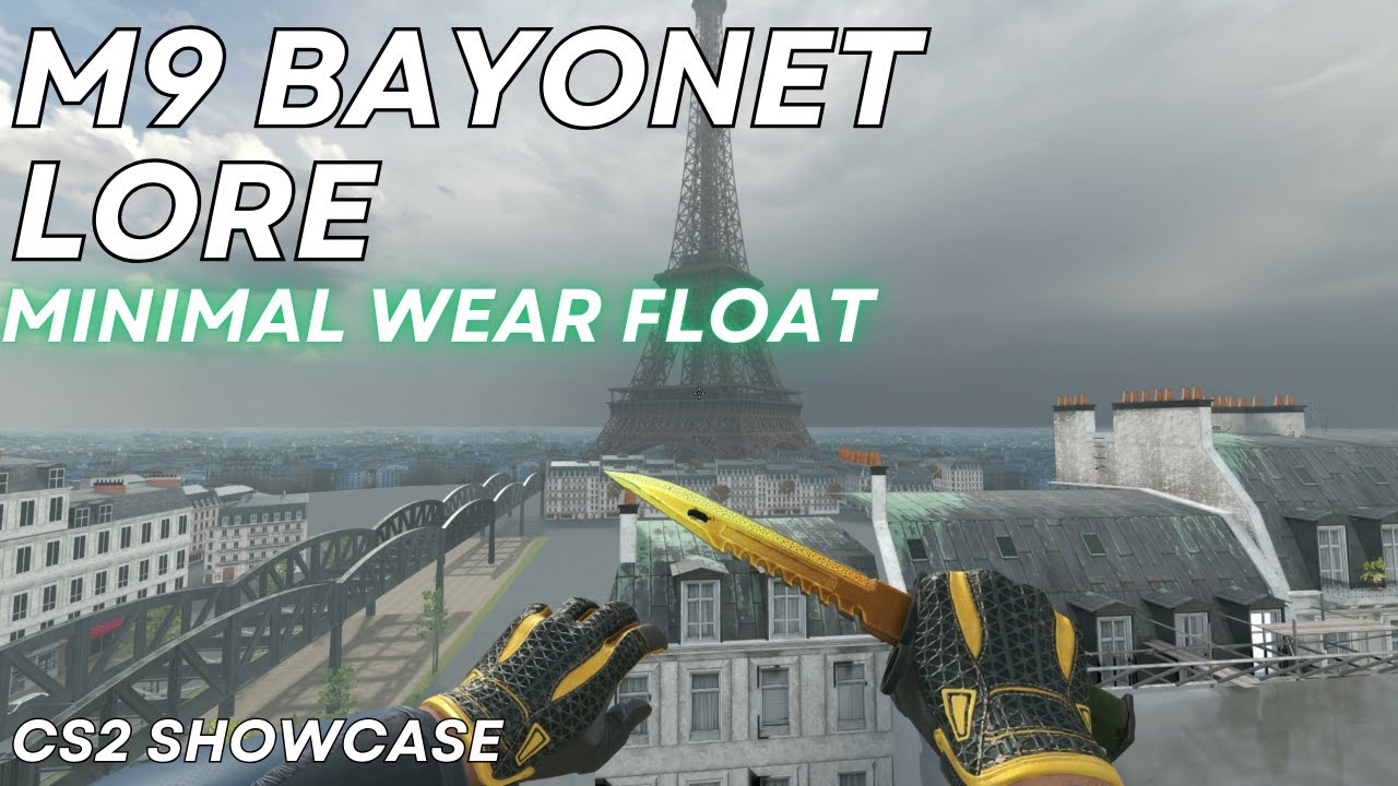 M9 Bayonet Lore (Minimal Wear) | CS2 Skin Showcase #1438 - YouTube
