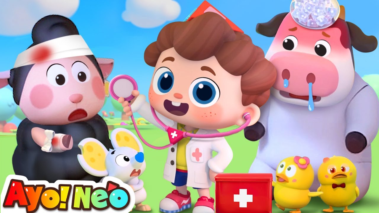 Bis Penyelamat Hewan 🚌| Dokter Kecil Neo | Lagu Bus | Lagu Anak | Ayo ...