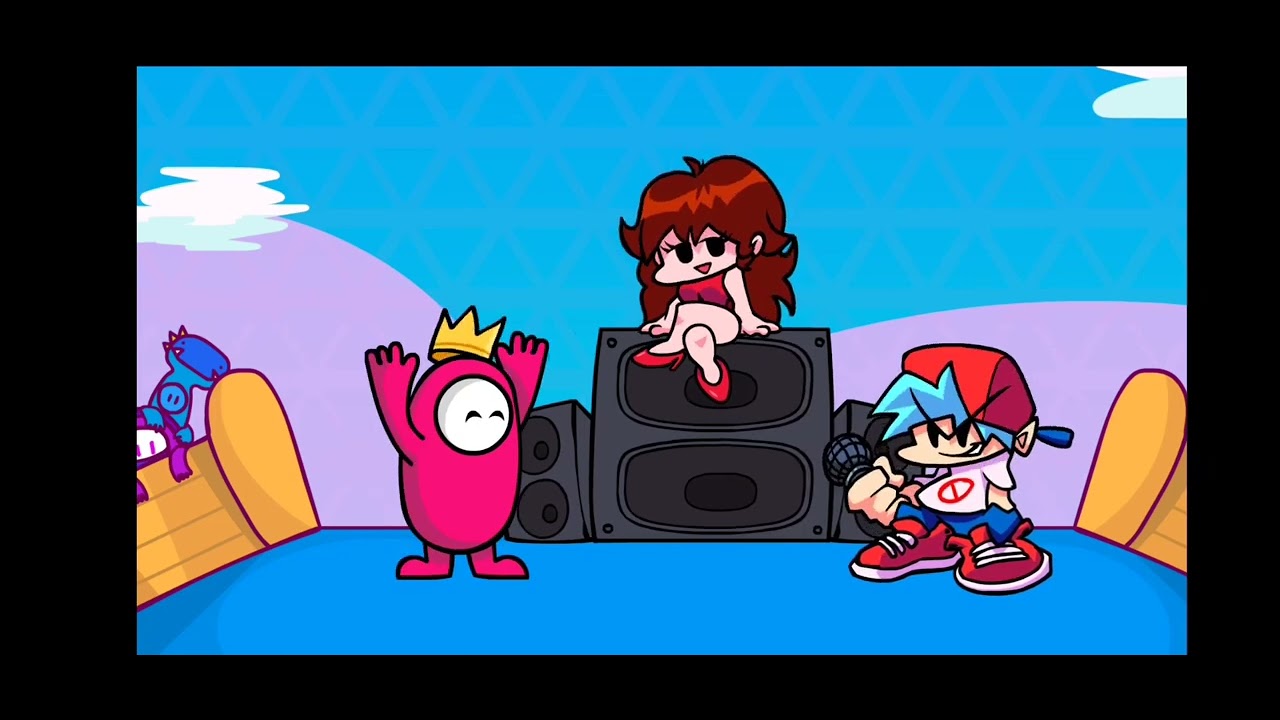 FALL GUYS ULTIMATE FUNKOUT (FNF MOD ANDROID) ULTIMATE VERSION - YouTube