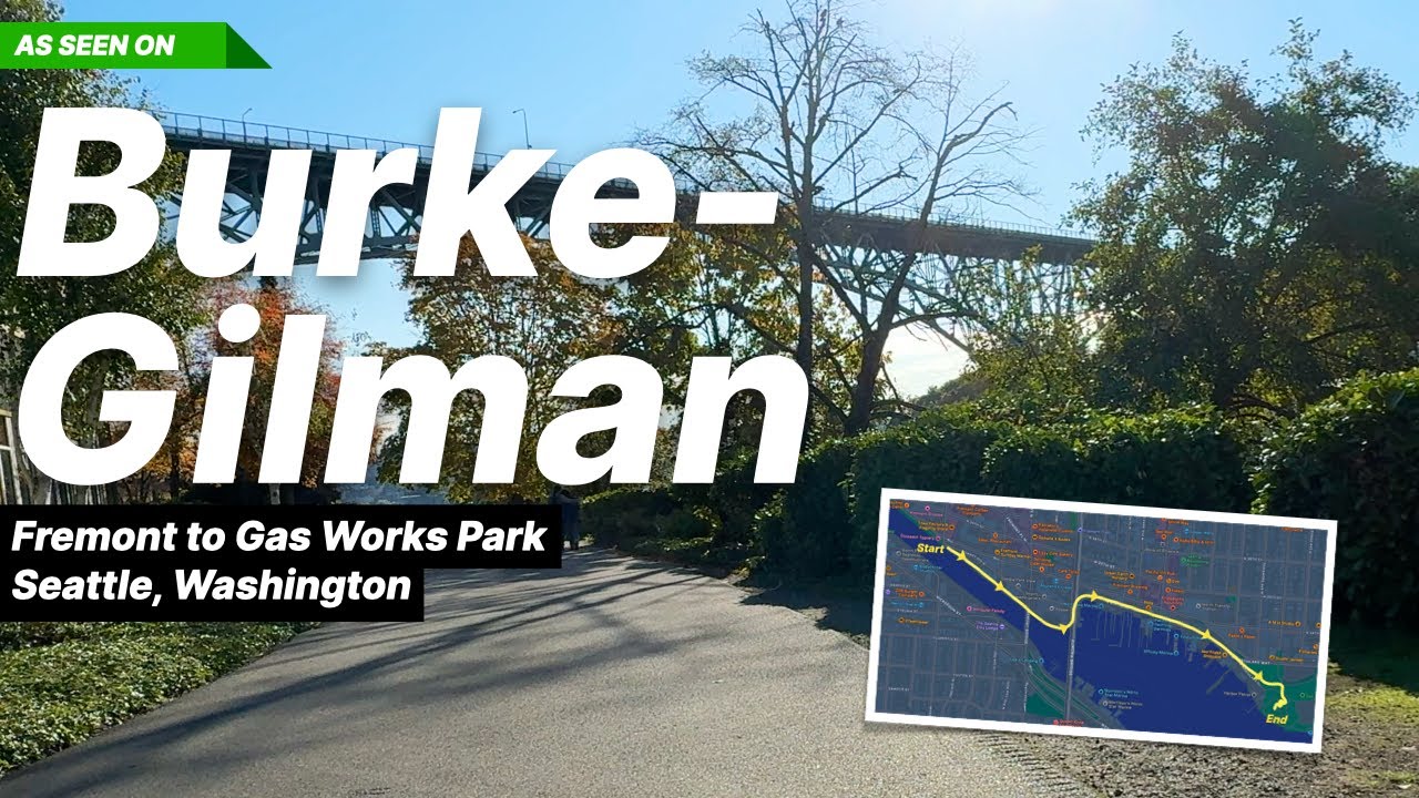 Running on the Burke-Gilman Trail - Seattle, Washington (Oct 2023 ...