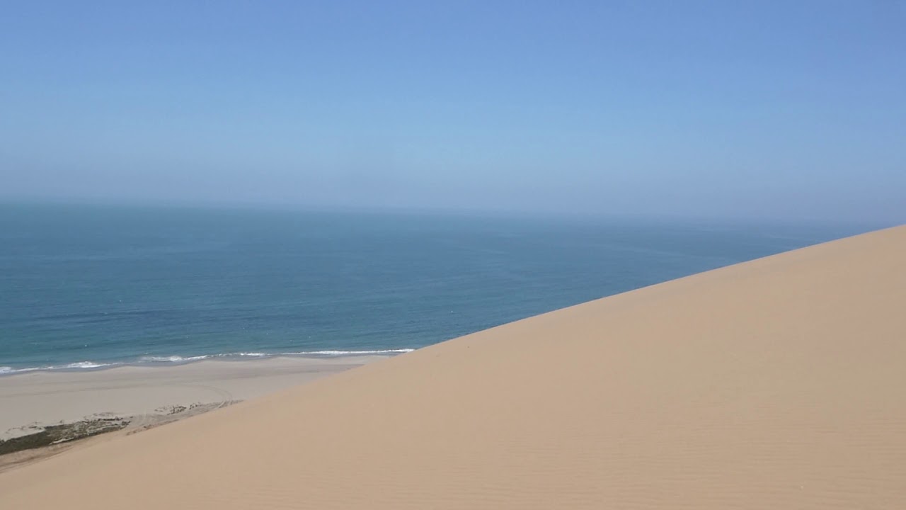 Sandwich Harbour, Namib Desert 4x4 tour 2020 - Panoramic of Sandwich ...