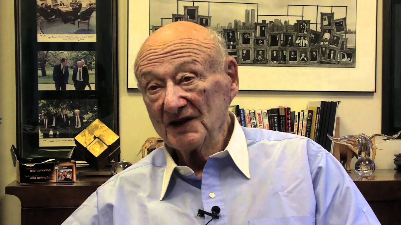 Mayor Ed Koch Discusses His 1982 Run for Governor With Professor ...