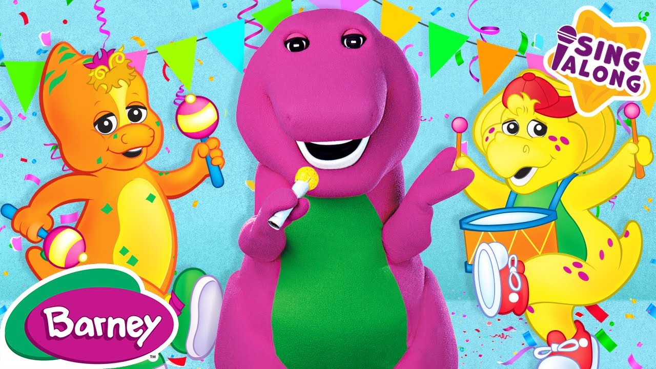 The Fiesta Song | Barney Nursery Rhymes and Kids Songs - YouTube