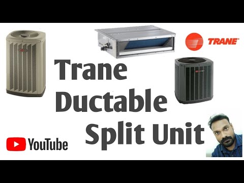 35 Years Old Trane Ductable Split Out Door Unit Repaired / Trane Unit ...