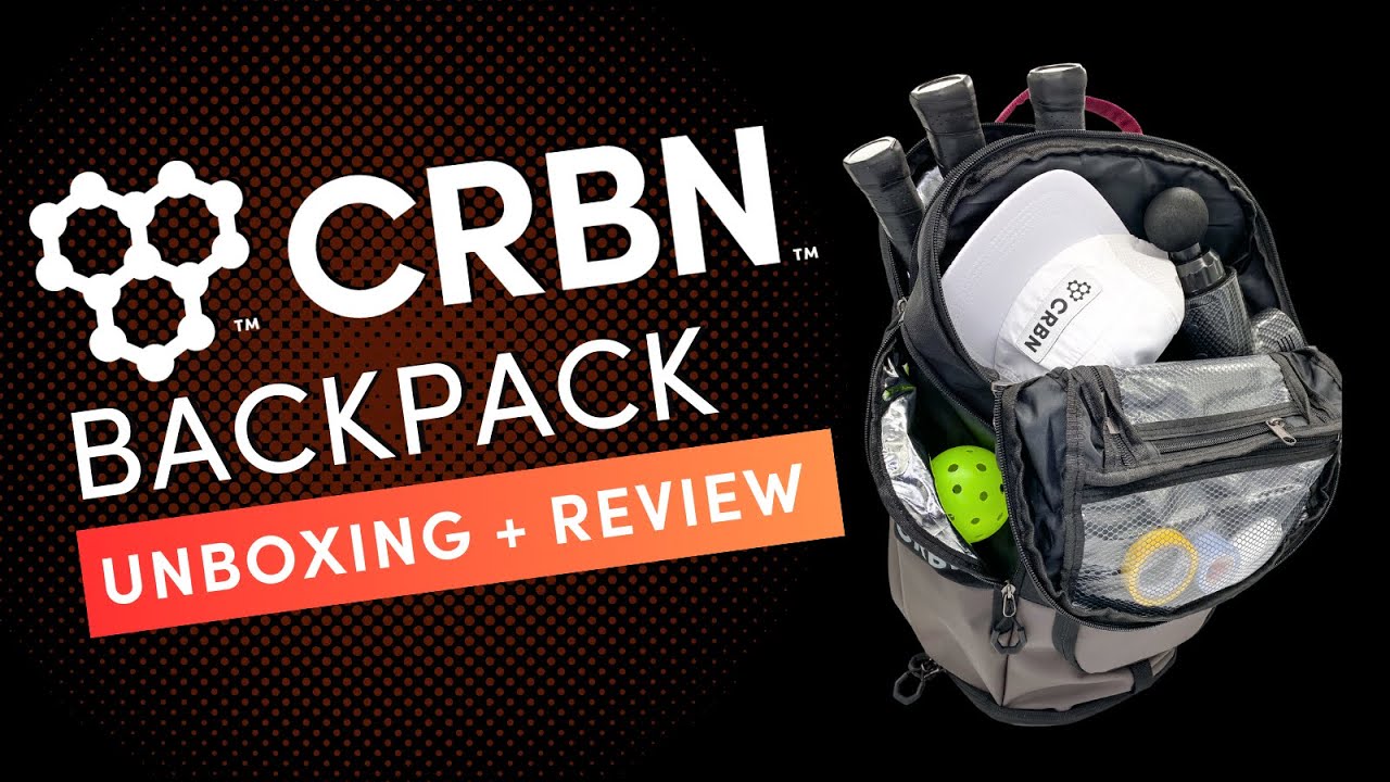 Upgrade Your Game with the CRBN Pro Team Pickleball Backpack [Full ...