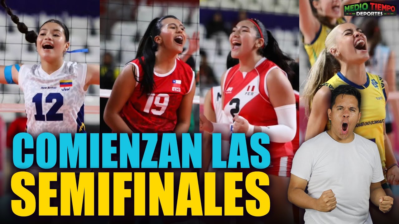¡TENEMOS SEMIFINALES! PERÚ CONTRA BRASIL Y VENEZUELA SE METE AL MUNDIAL - SUDAMERICANO DE VOLEY ...
