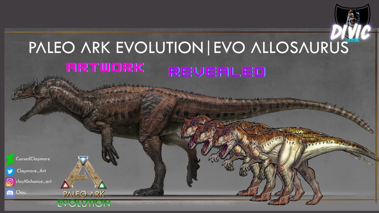 EVO ALLOSAURUS REVEALED! | Paleo Ark News - YouTube