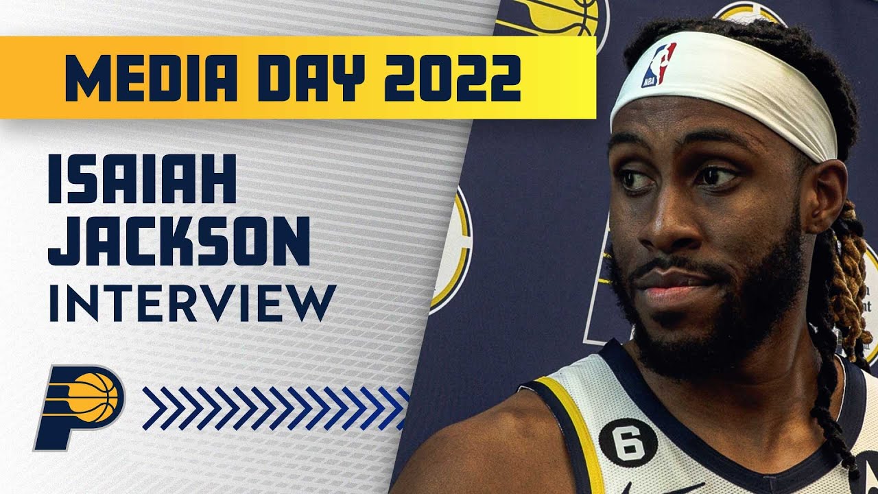 Indiana Pacers 2022 Media Day: Isaiah Jackson - YouTube