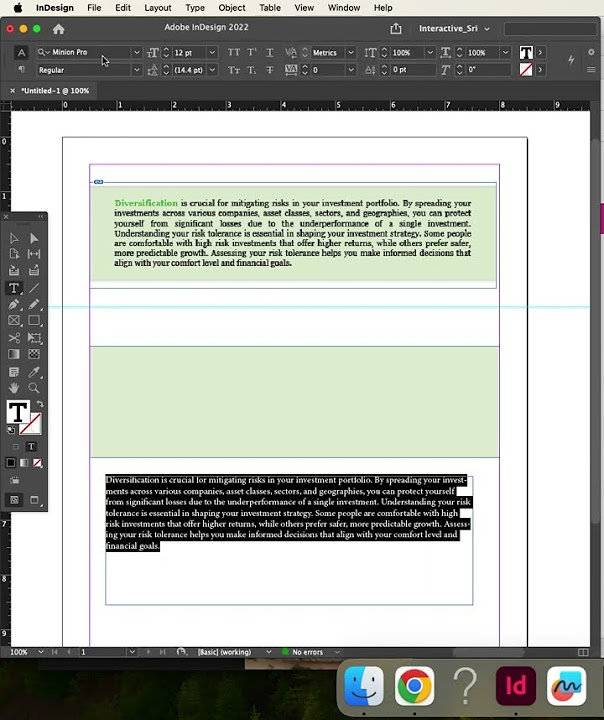 How to Add a Background to Text in InDesign (Quick Tip!) - YouTube