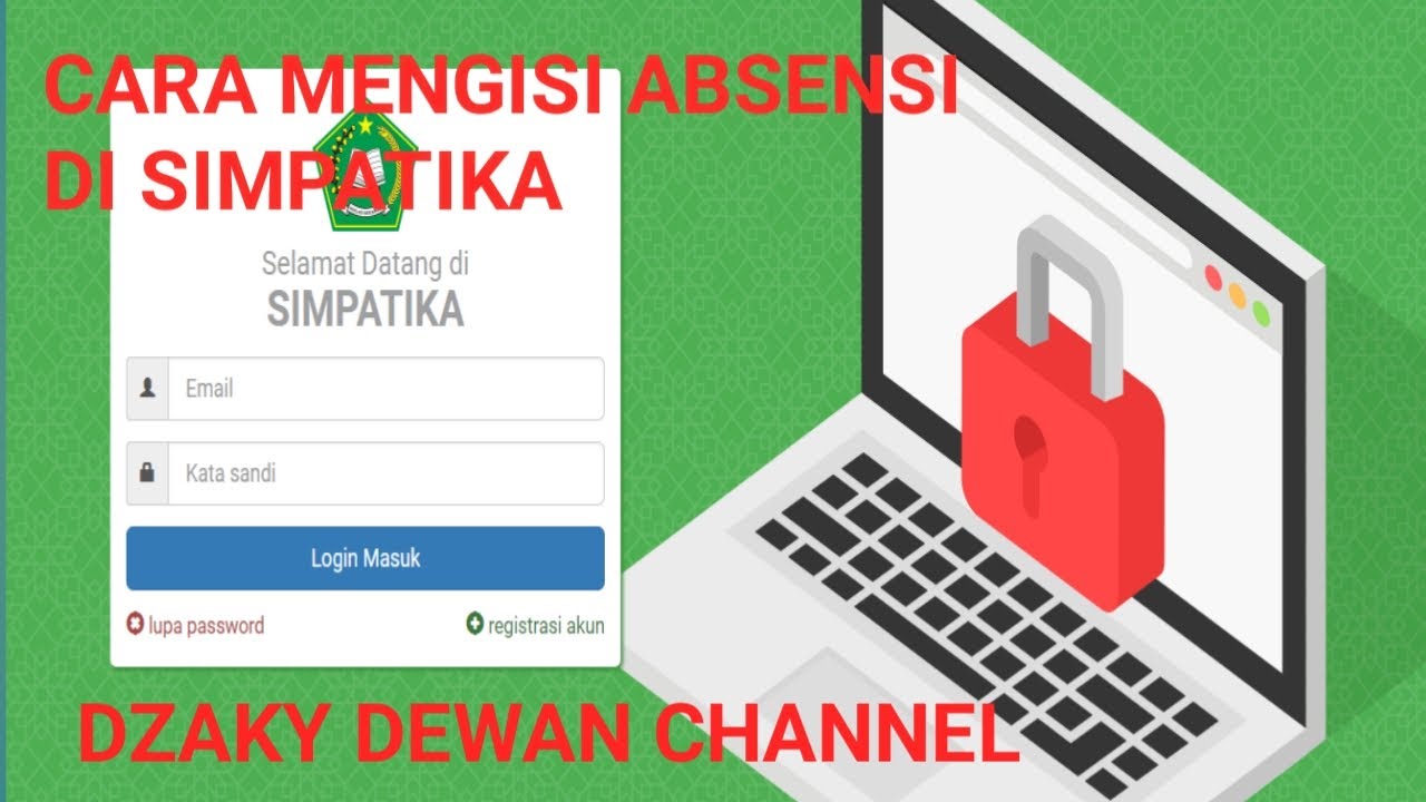 Cara mengisi absen di simpatika - YouTube