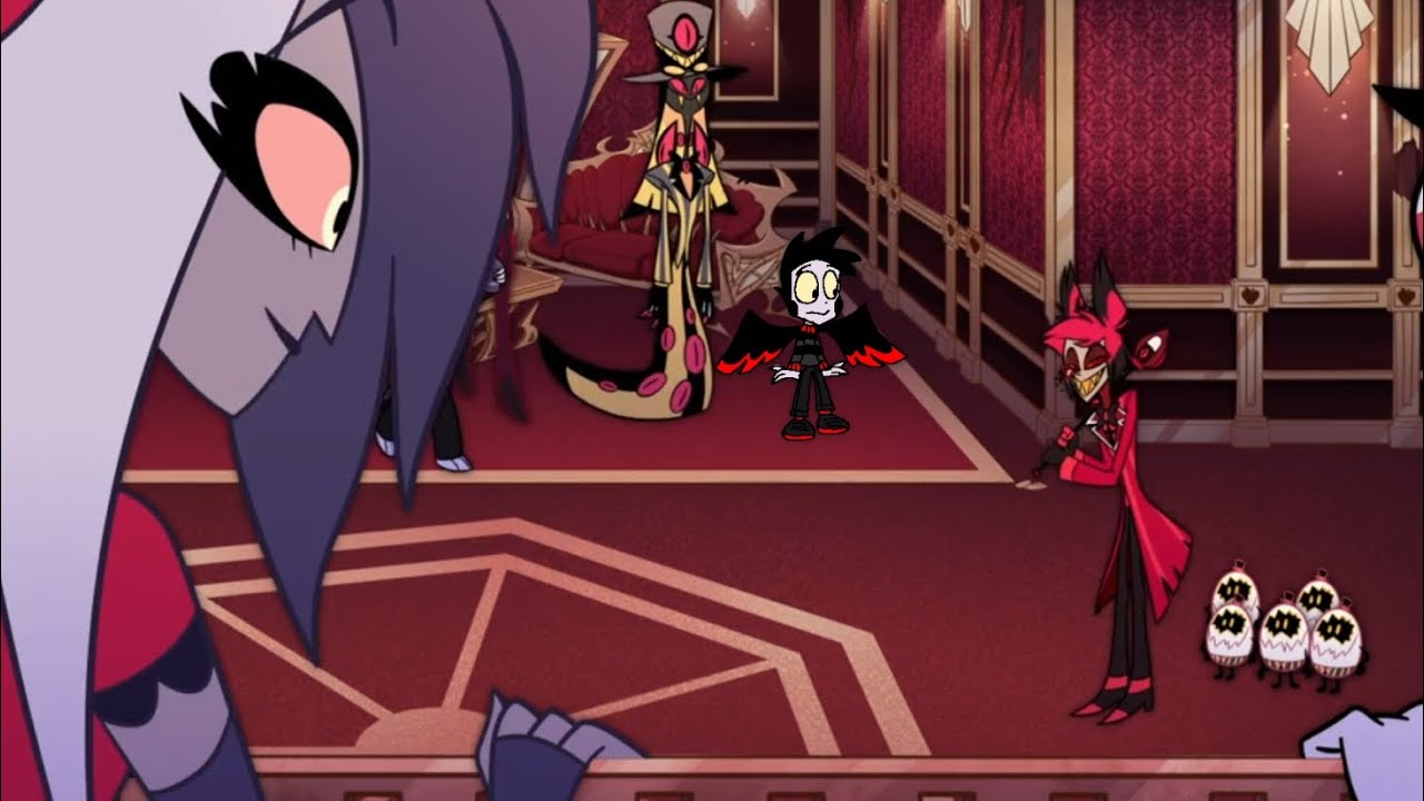 Hazbin Hotel with my OC part 4 - YouTube