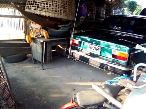 Volvo DL244 Jake brake - YouTube