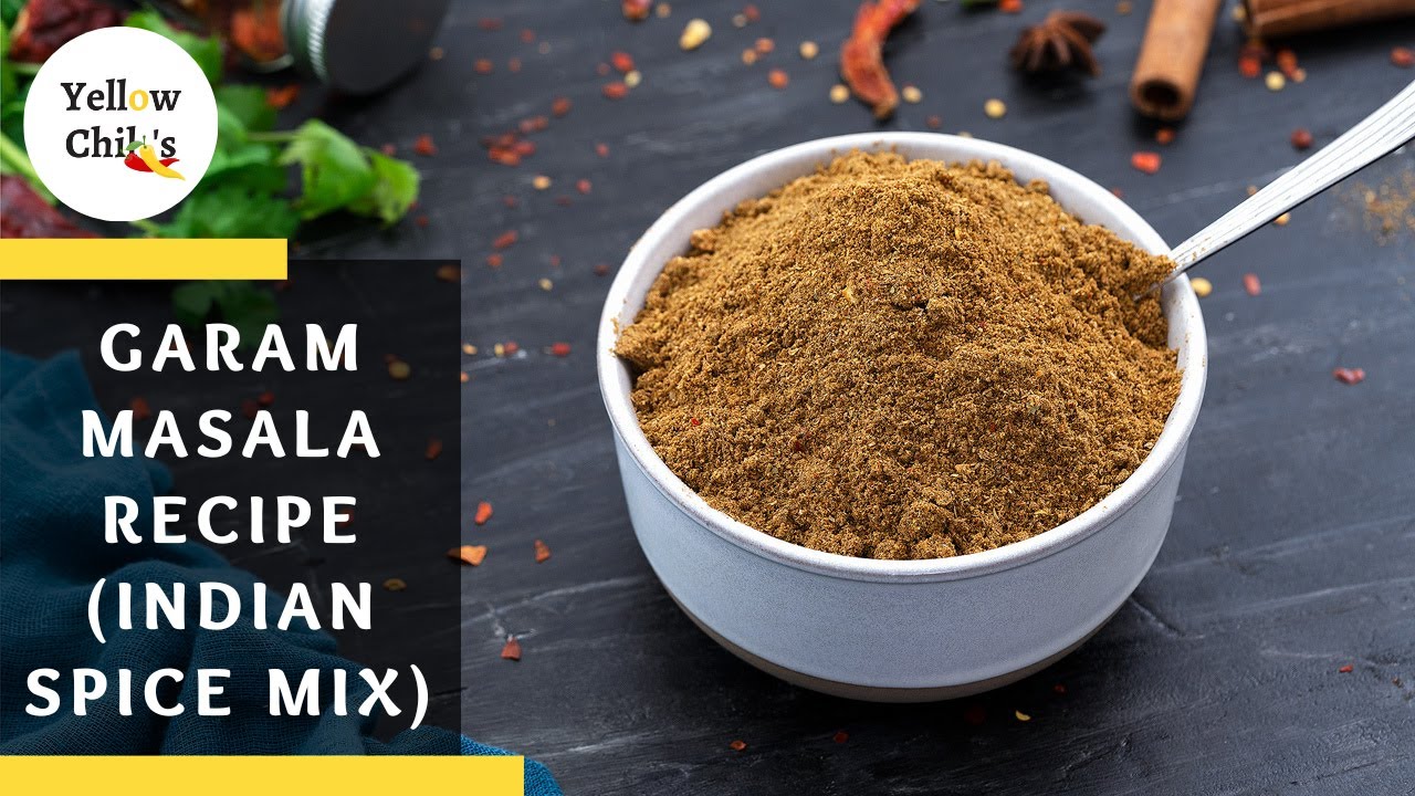 Homemade Garam Masala Recipe - Indian Spice Mix - YouTube