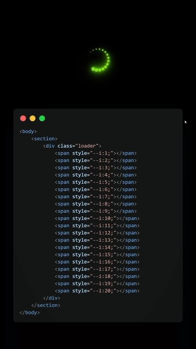 Sleek Loading Animation (CSS & HTML🧑‍💻) #coding #programming #2024 #cssanimations #htmlcss # ...