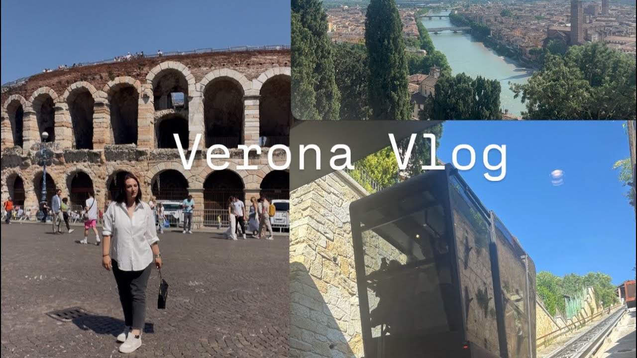 Μια μέρα μαζί μου στη ρομαντική Βερόνα | Vlog στην Ιταλία - YouTube