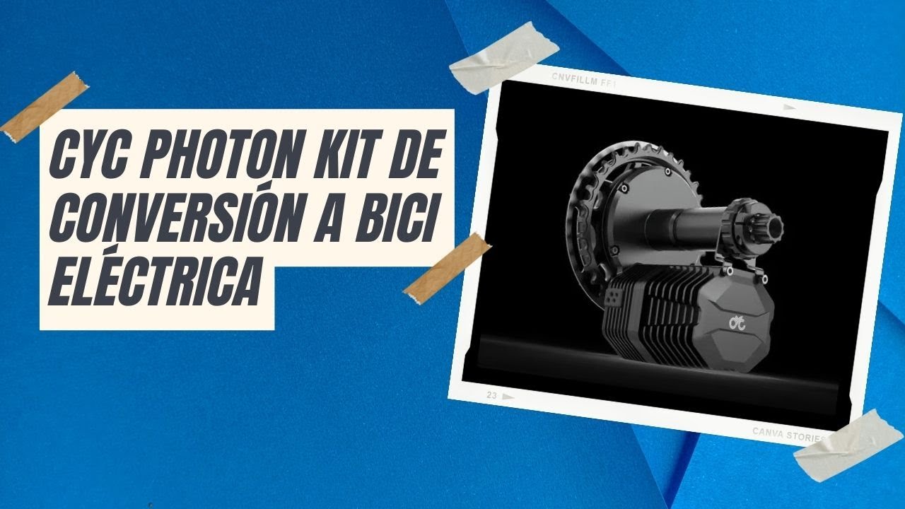 CYC Photon kit de conversión a bici eléctrica - YouTube