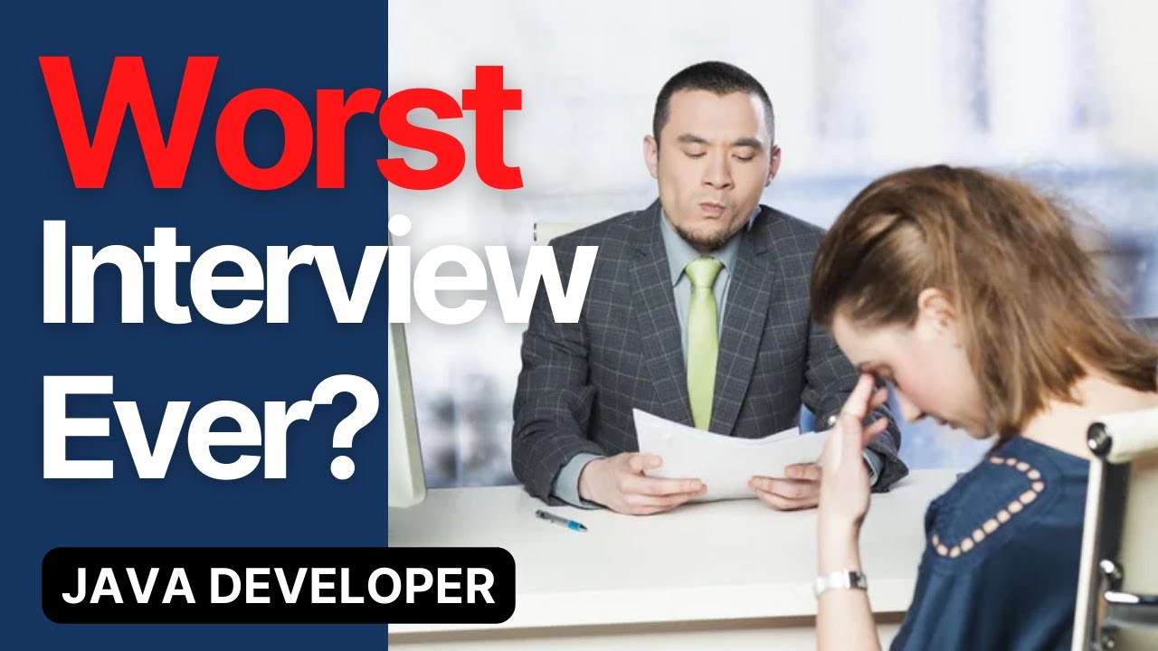Worst Interview I Ever Gave | Java Developer | Unprofessional ...