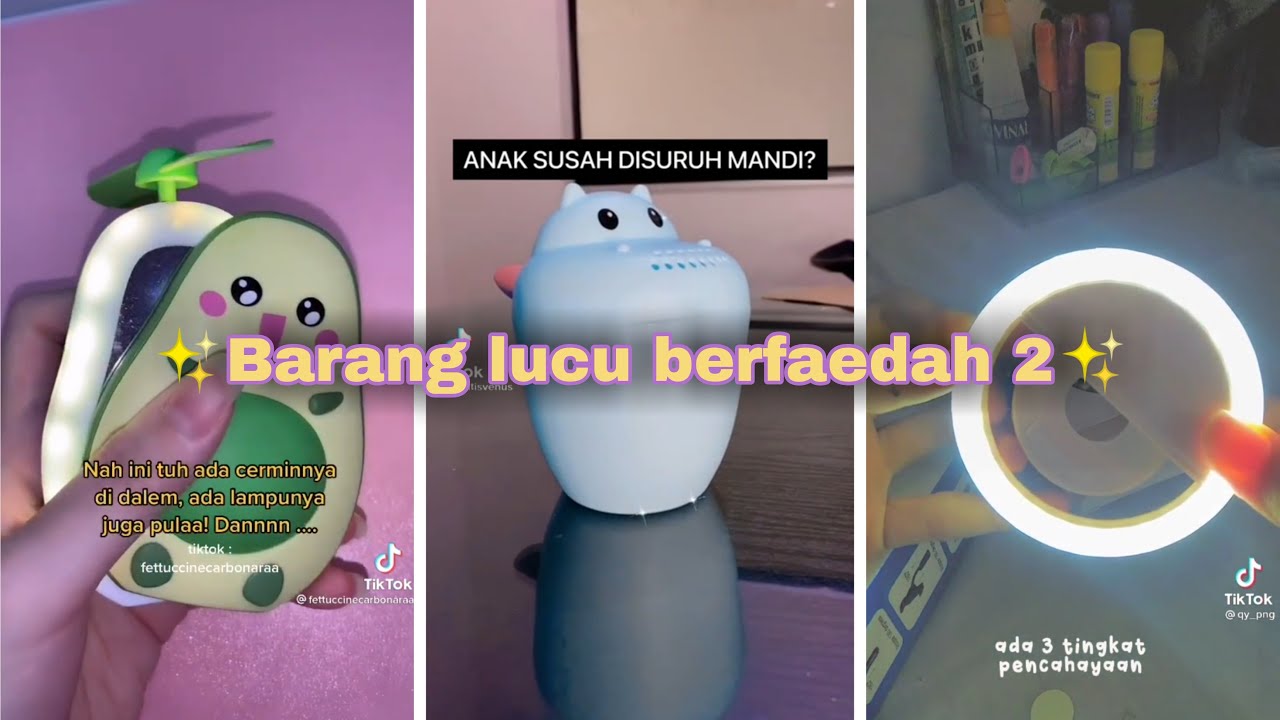 Barang random lucu berfaedah 🛒 // racun tiktok // part 12 // link ...