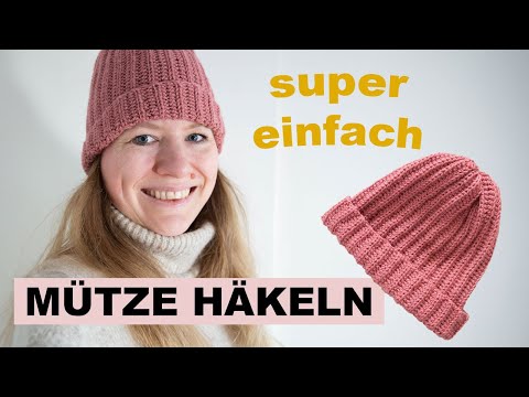 Einfache Mütze häkeln | für Anfänger:innen
