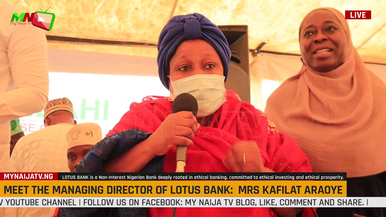 MEET MRS. KAFILAT ARAOYE THE MD/CEO LOTUS BANK A NON-INTEREST NIGERIAN ...