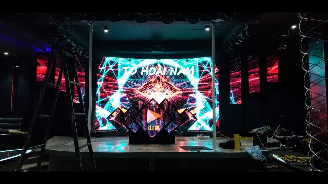 [ LEDGN ] SETUP LED & CREATOR VJ - Màn Hình LED P5 - LEGEND CLUB - YouTube