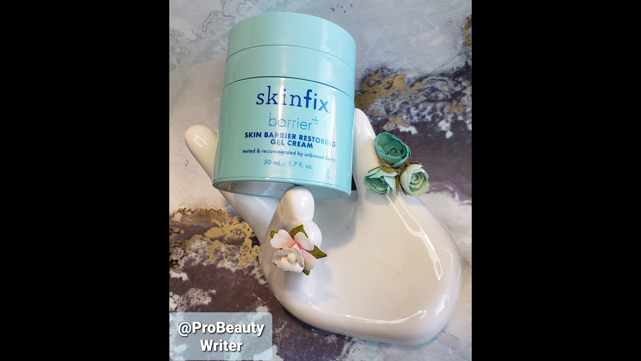 #Beautytap Review of Skinfix Skin Barrier Restoring Gel Cream - YouTube