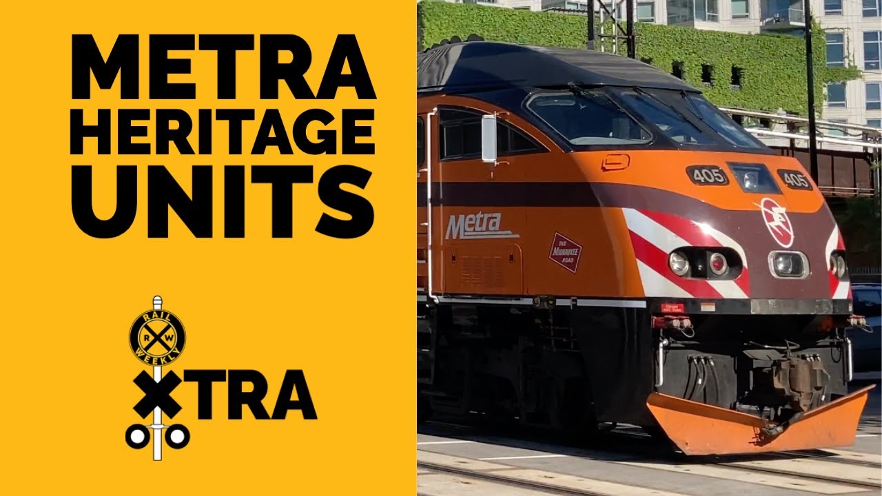 Metra Heritage Units [Xtra: 001] - YouTube