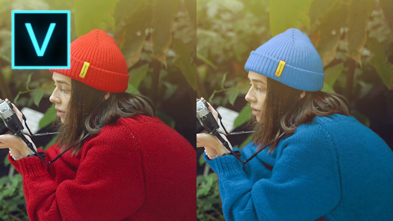 EASE Selective Color - Tutorial | Vegas Pro - YouTube