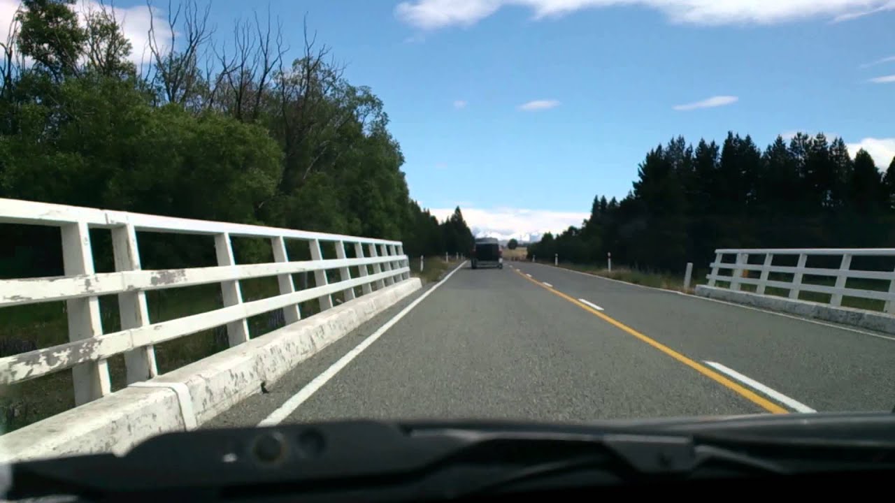 State Highway 8 NZ - Fairlie to Lake Tekapo - YouTube