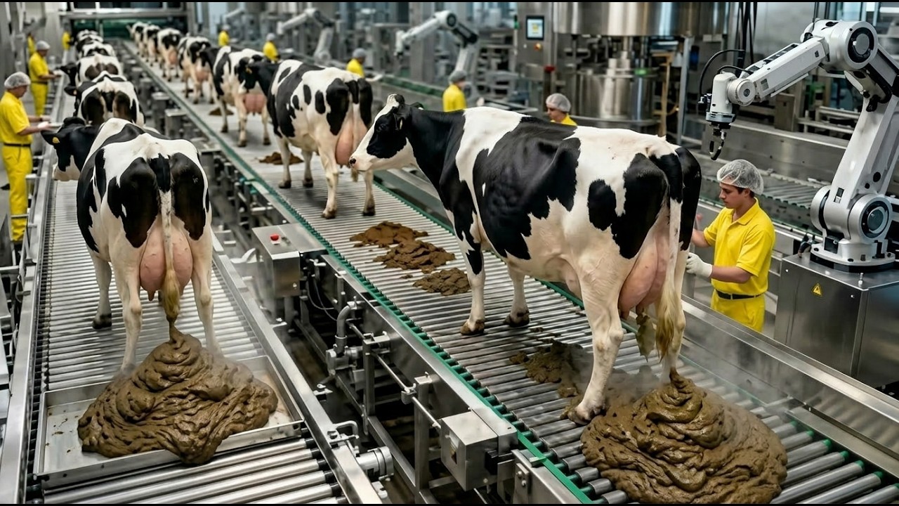 ⚡🐄 Inside a Biogas Power Plant | Cow Manufacturing | Factory Frenzy ...