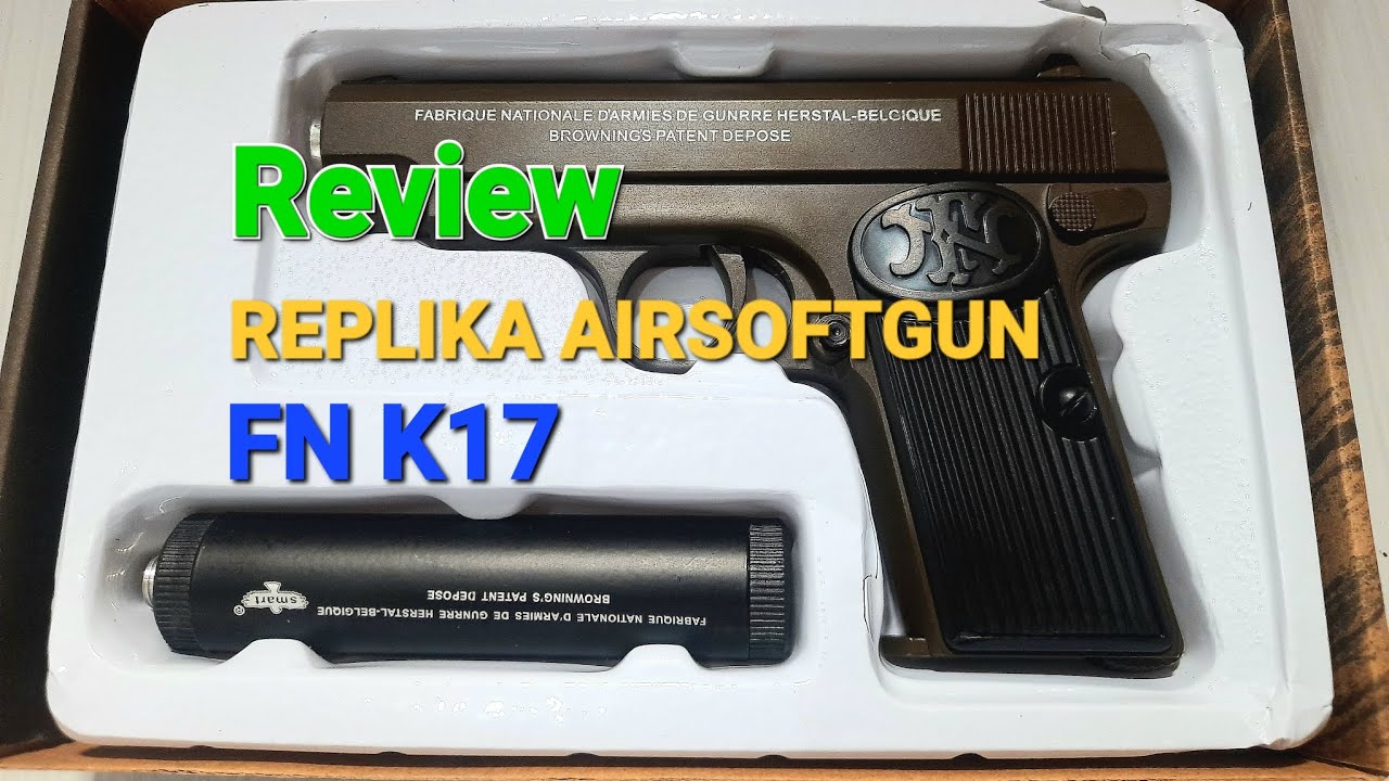 Review replika airsoftgun FN K17 Smart - YouTube