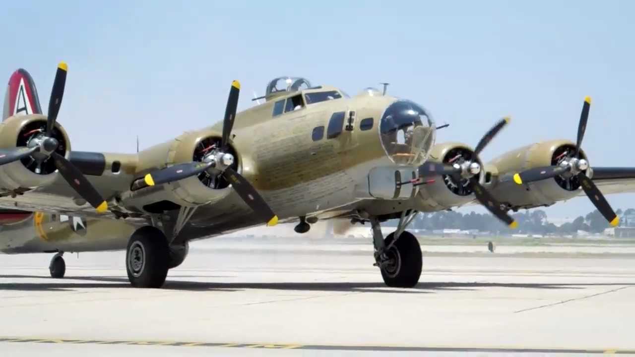 The Collings Foundation: B-17, B-24 and P-51C - YouTube