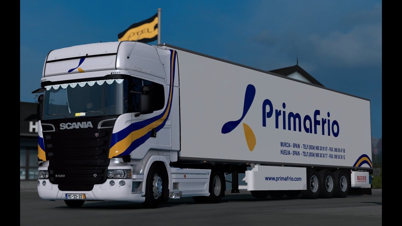 [ETS2 v1.20] Scania R520 V8 + Interior - YouTube