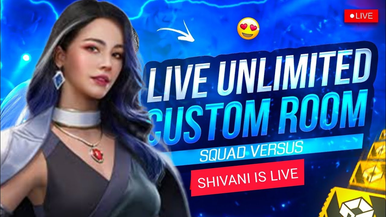Ff Live Guild Test || Ff Live Custom Room|| Girl Gamer Live # ...