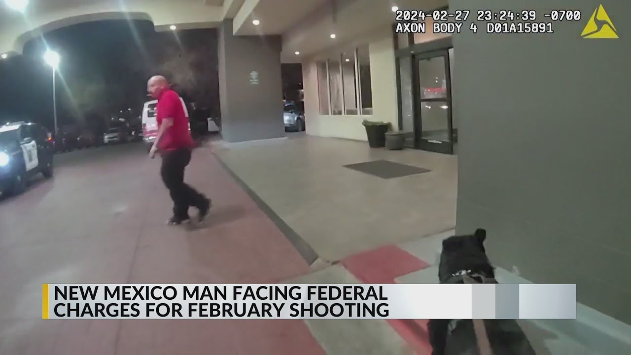 New Mexico man facing federal charges for February shooting - YouTube