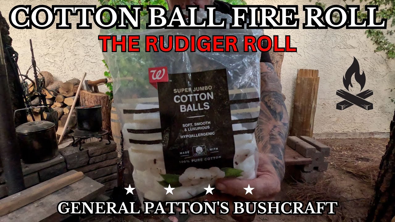 COTTON BALL FIRE ROLL - THE RUDIGER ROLL - YouTube