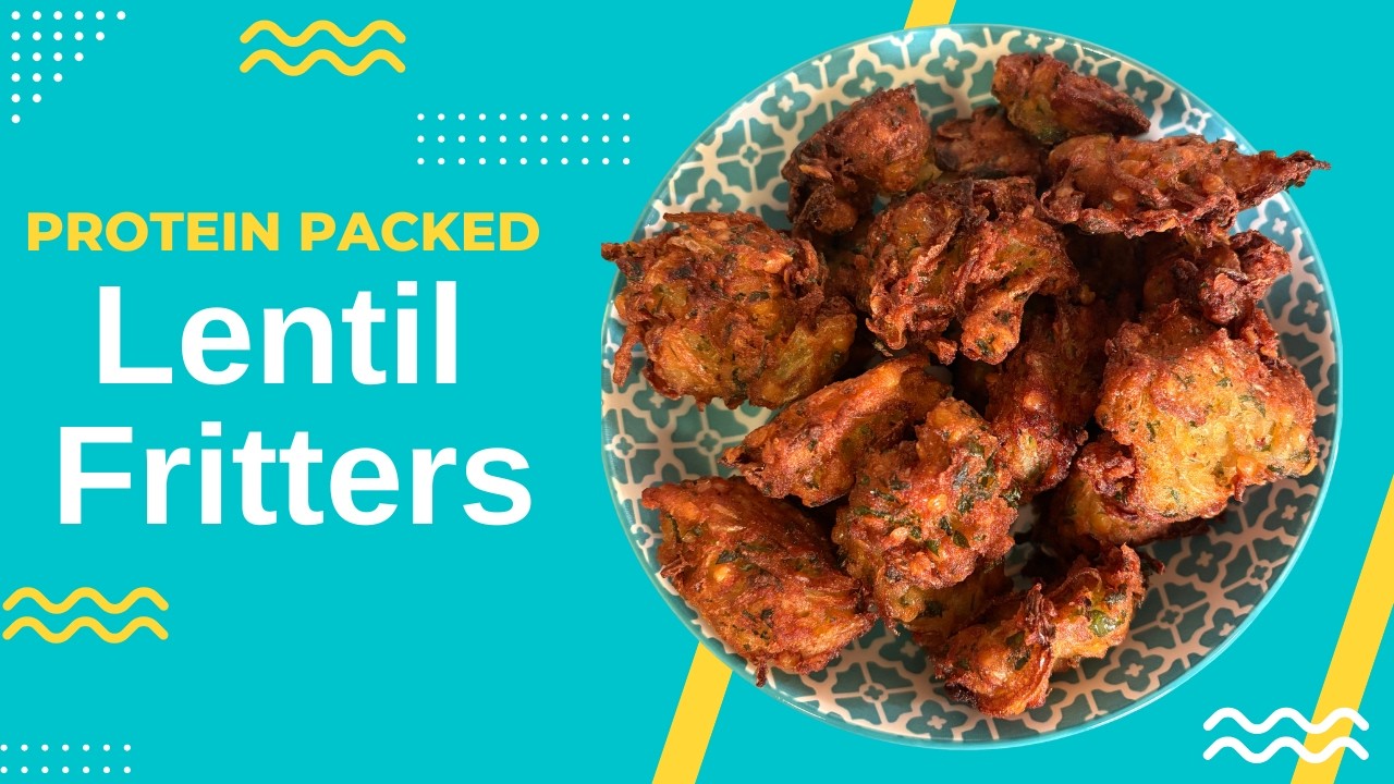 Crispy Lentil Fritters (Marinade/Daler Bora) | Protein-Packed Snack ...