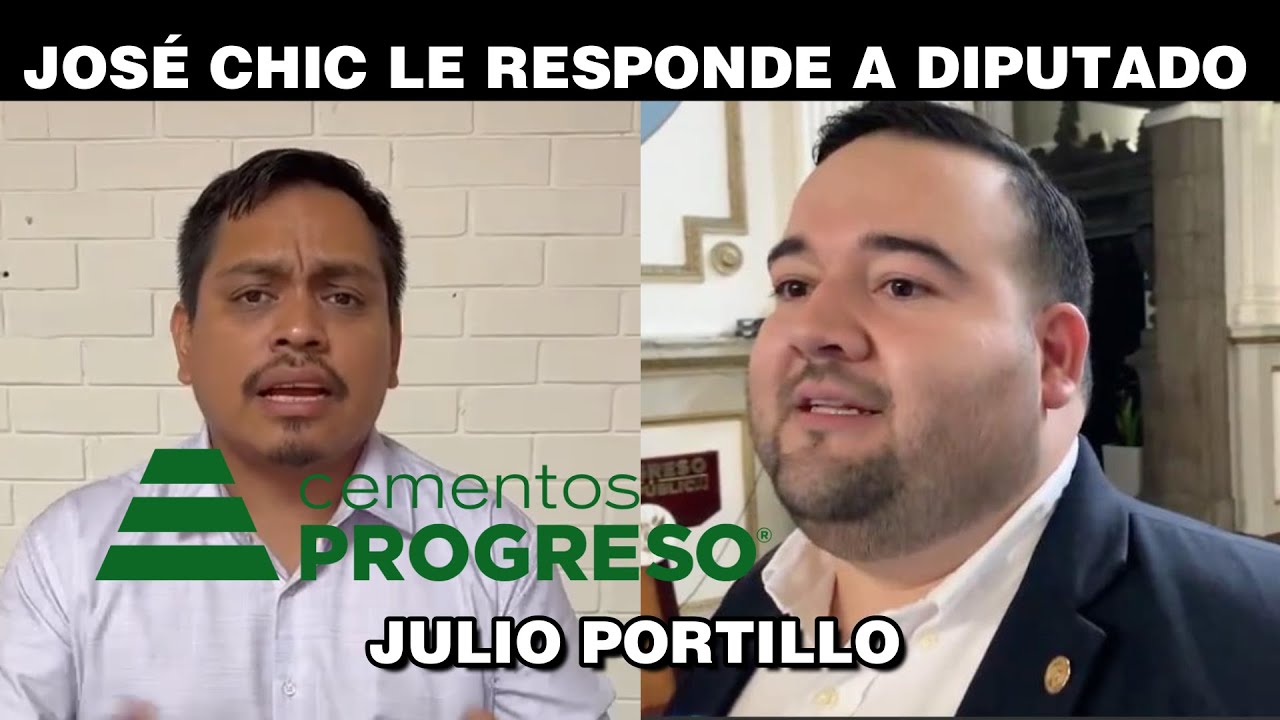 DIPUTADO CHIC LE RESPONDE AL DIPUTADO JULIO PORTILLO POR QUERER ...
