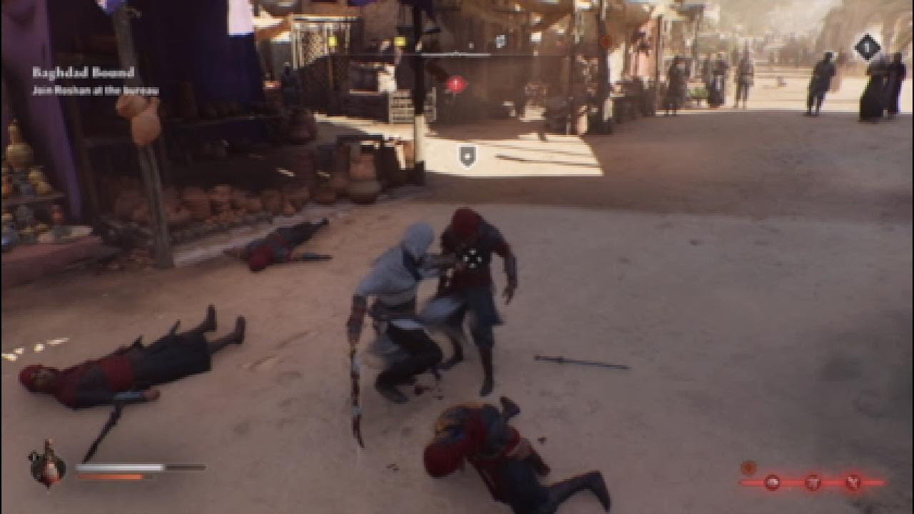 AC Mirage Combat: Brutal animations - YouTube